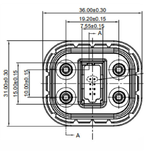 GE Series-8-core Rotary Signal Connector - Automotive Low High Voltage ...